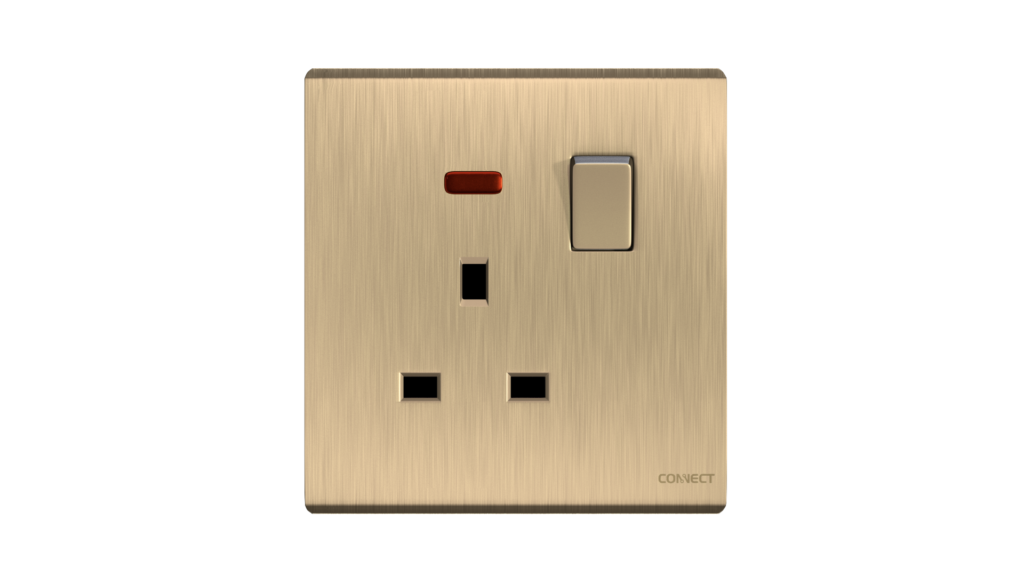 13A Socket with Neon » Connect Electricals