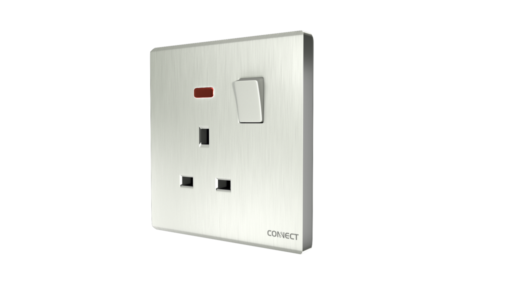 13A Socket with Neon » Connect Electricals